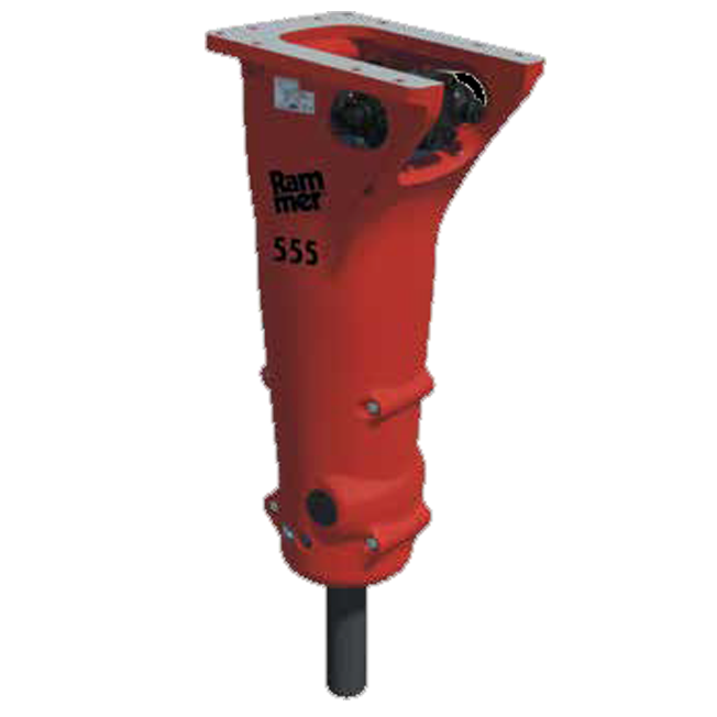 Rammer-555-Small-Range-Hydraulic-Hammer - PECO Sales & Rental